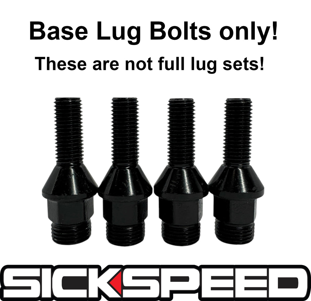 BASE LUG BOLTS FOR LOCKING 3PC LUGS – Sickspeed