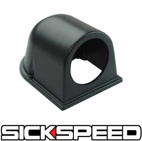 BLACK GAUGE POD PLASTIC DASH MOUNT – Sickspeed