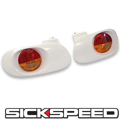 TAILLIGHT CONVERSION KIT INSERT FOR MIATA WITH ORANGE/RED LIGHTS NB WH ...