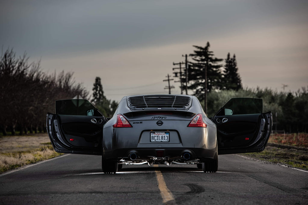 REAR WINDOW LOUVER BODY KIT SHADE VENT COVER SPOILER LIP 370Z FENDER B ...