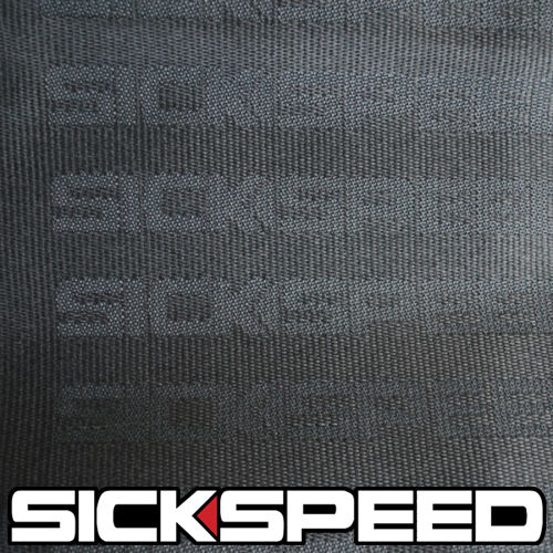 SICKSPEED BLACK FABRIC SEAT CLOTH RECARO/BRIDE/SPARCO FOR RACING SEATS ...