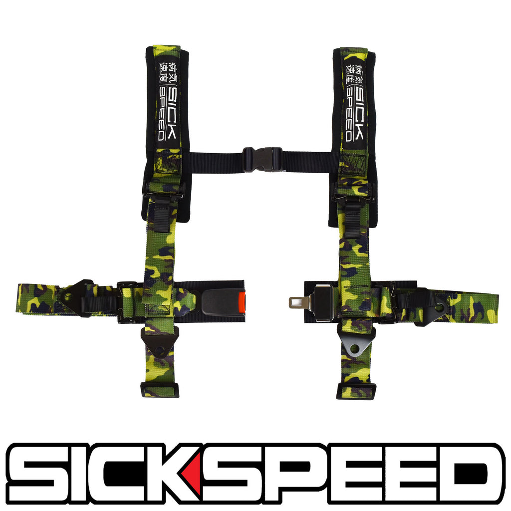 V2 4-POINT 2" NYLON RACING HARNESS – Sickspeed