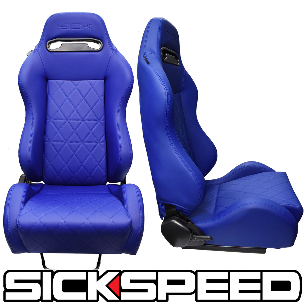 GAIJIN V1 LEATHER DIAMOND STITCH RECLINING SEATS – Sickspeed