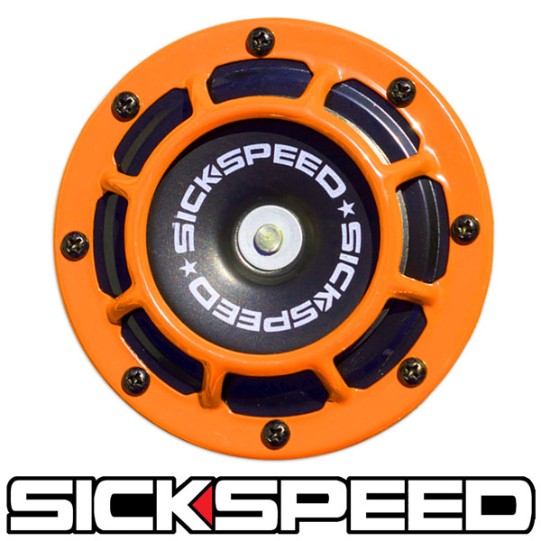 Compact Electric Horn For SUV SICKSPEED 2-Piece White Super Loud ...