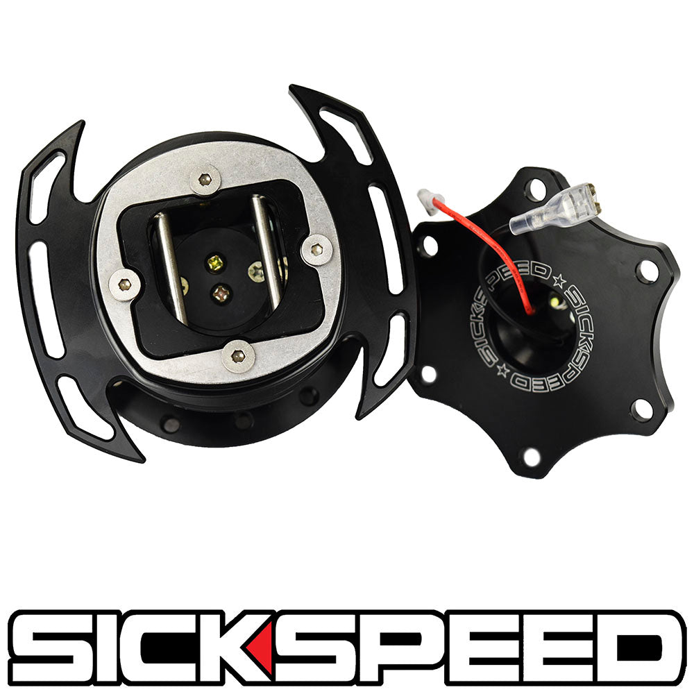 SICKSPEED ZERO-PLAY STEERING WHEEL QUICK RELEASE HUB – Sickspeed