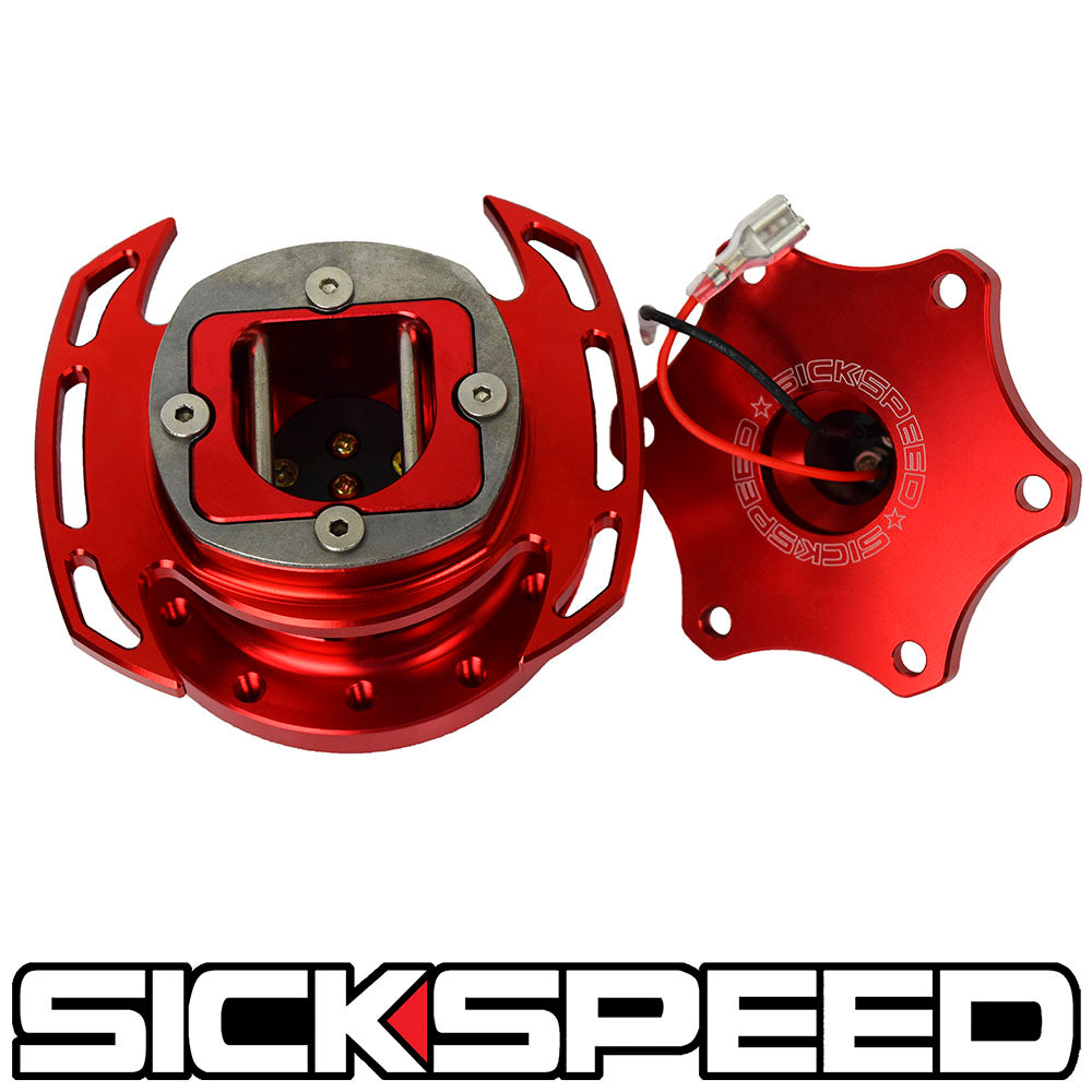 SICKSPEED ZERO-PLAY STEERING WHEEL QUICK RELEASE HUB – Sickspeed
