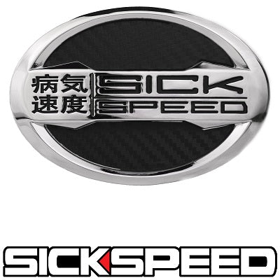 CARBON FIBER SICKSPEED EMBLEM BADGE TRUNK OR HOOD – Sickspeed