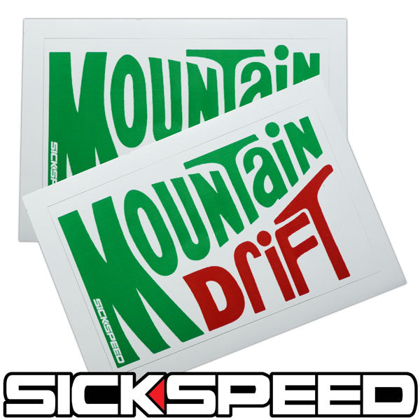 2PC SICKSPEED VINYL PARODY STICKER UNIVERSAL – Sickspeed