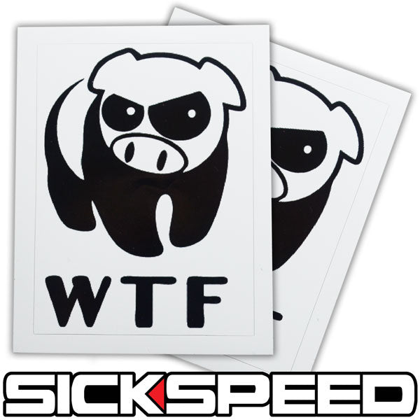 2PC SICKSPEED VINYL PARODY STICKER UNIVERSAL – Sickspeed